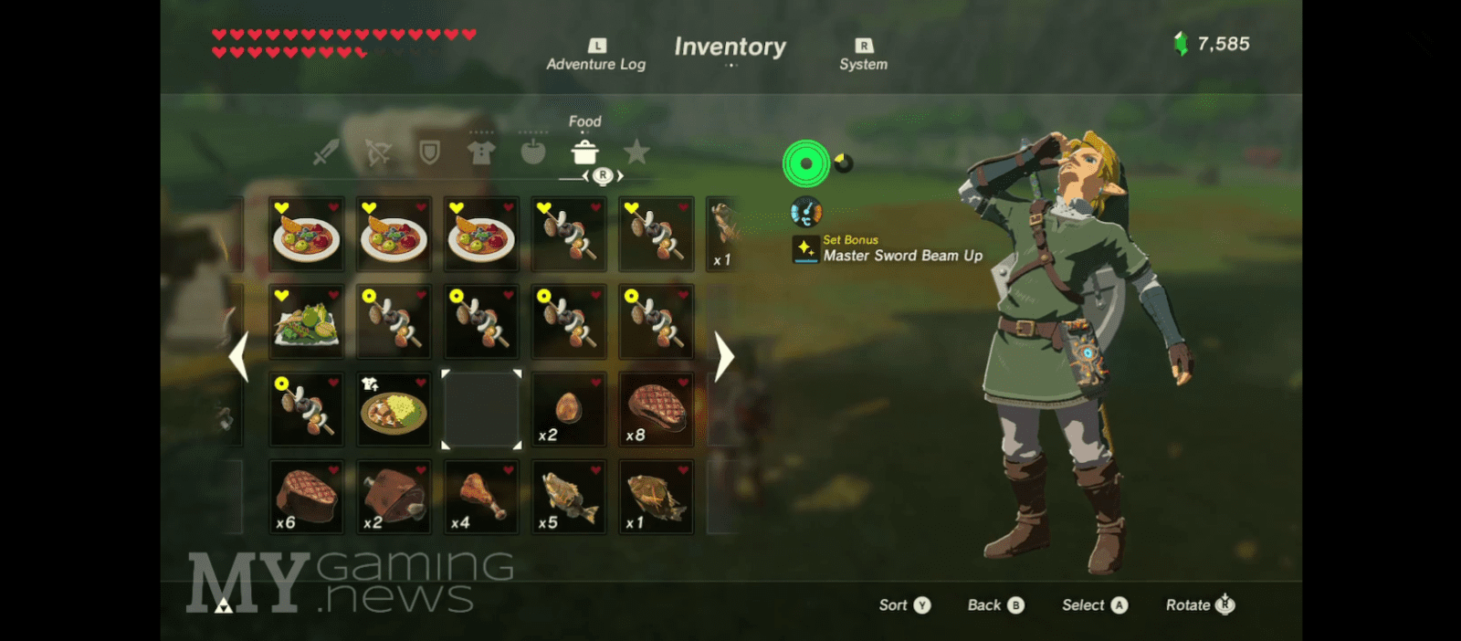 Things you didn't know about food! (BotW) - MyGaming.News
